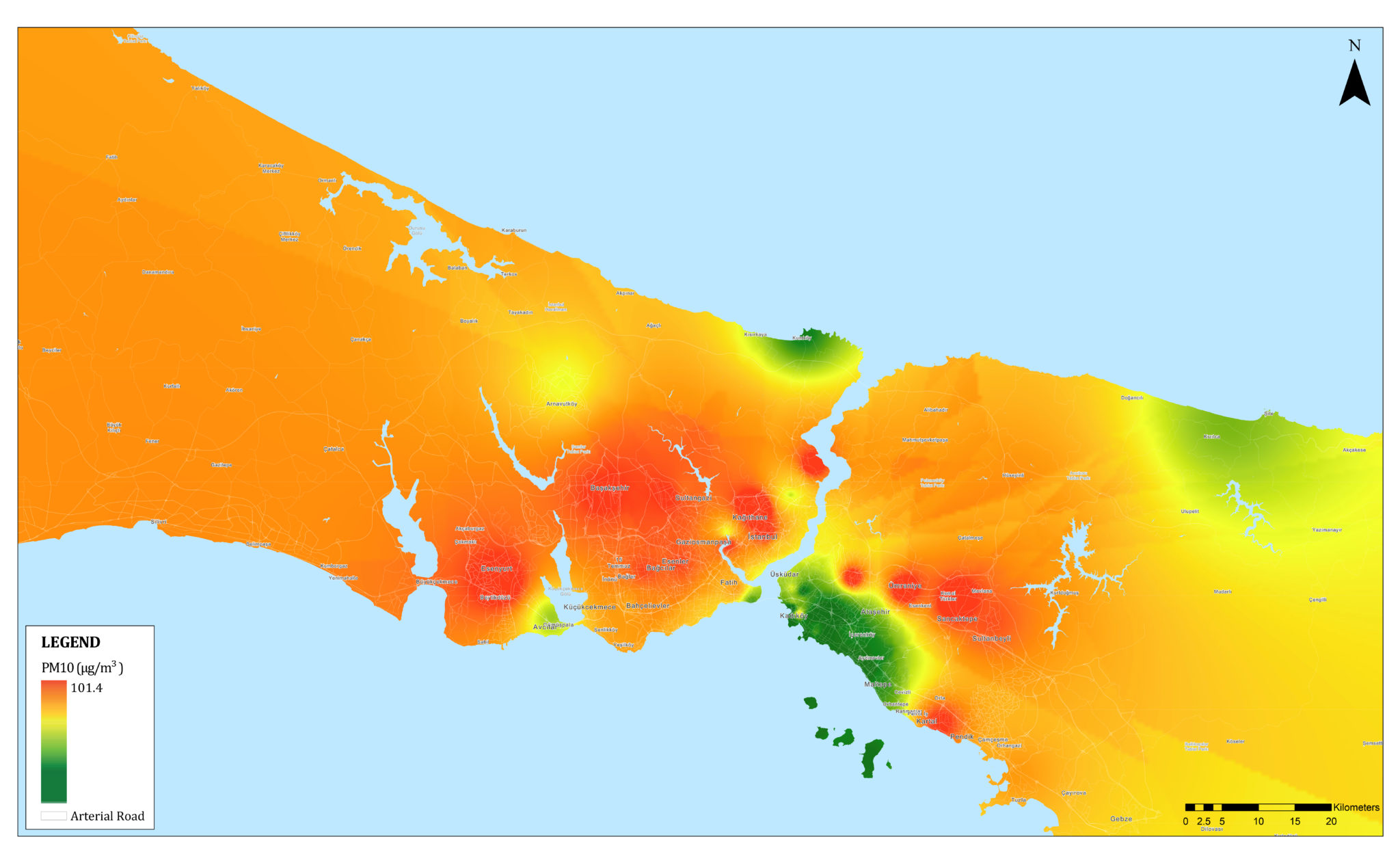 Indicator of Increasing Air Pollution in Istanbul: SMOG - Airqoon ...